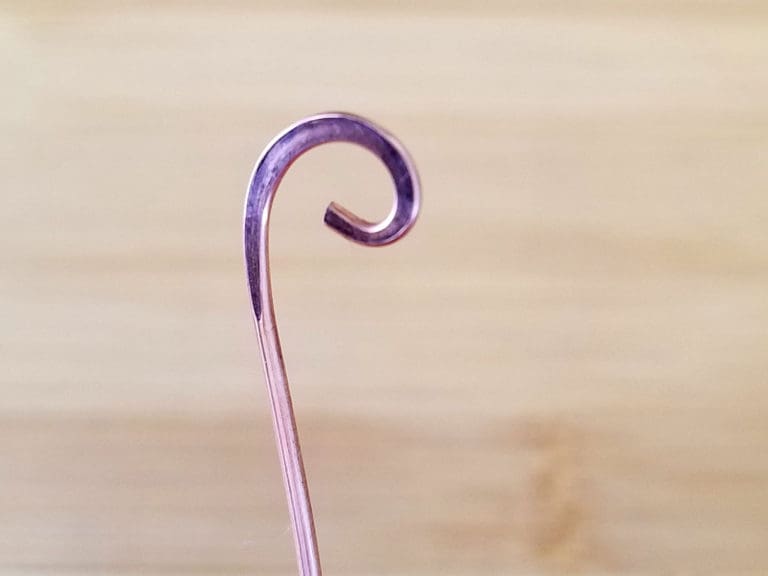 How to Use a Chasing Hammer to Form Wire - Door 44 Studios