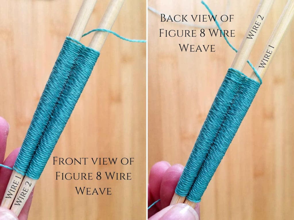 The Figure 8 Wire Weave Over Two Core Wires - Door 44 Studios