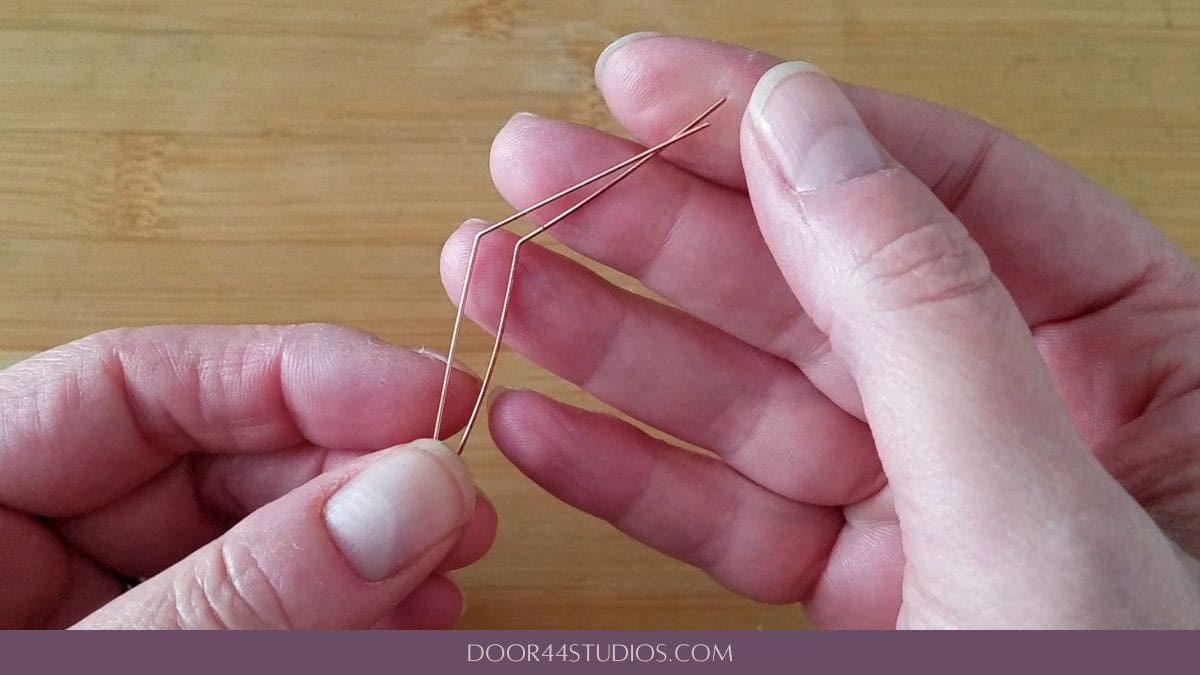 How to Make Symmetrical Wrapped Loop Connectors - Door 44 Studios